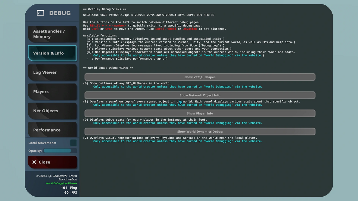 File:Debug UIexample.webp - VRChat Wiki