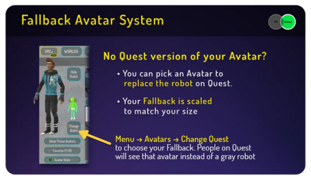 Fallbacks - VRChat Wiki