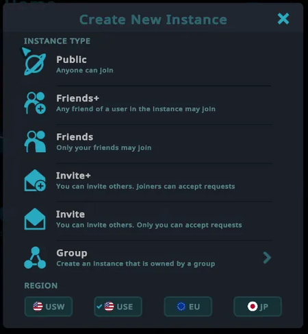 Instances - VRChat Wiki