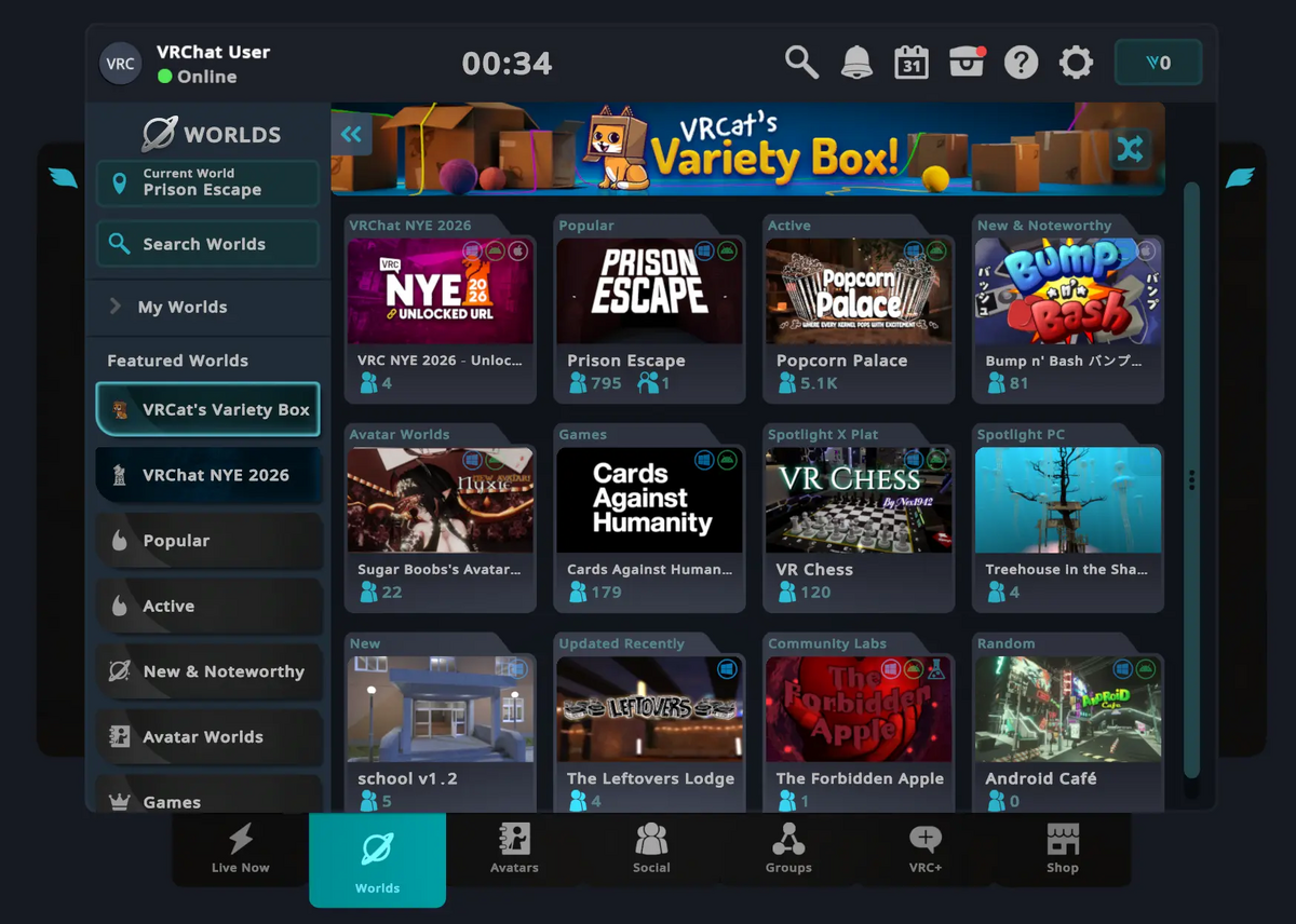 File:Main Menu Full.webp - VRChat Wiki