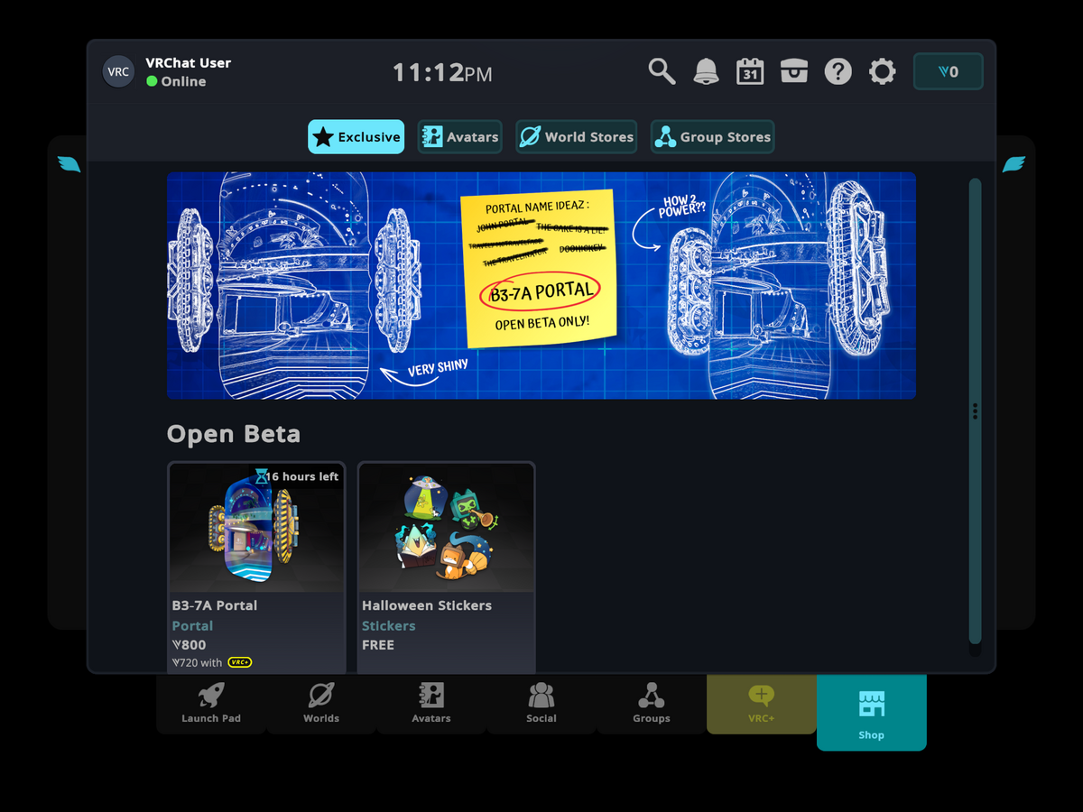 Shop - VRChat Wiki