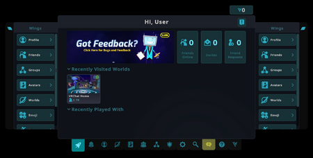 Main Menu - VRChat Wiki