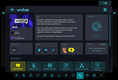 Main Menu - VRChat Wiki
