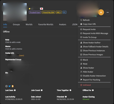 Community:VRCX - VRChat Wiki
