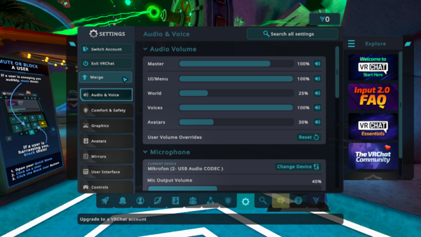 Account merging - VRChat Wiki